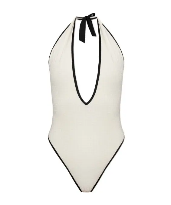 Balmain Sleeveless One-piece Swimsuit