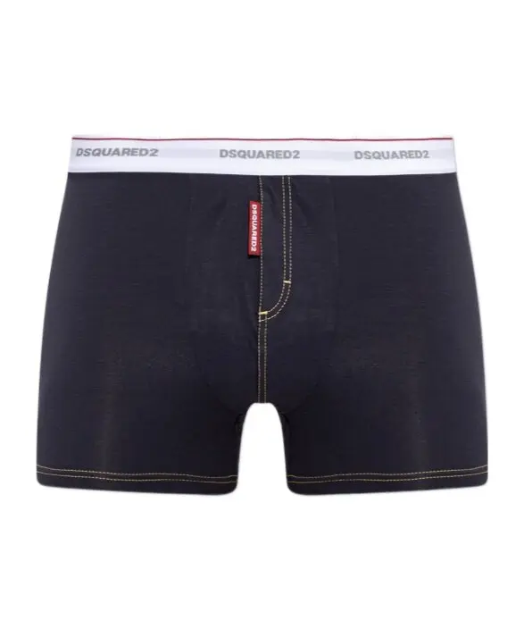 Dsquared2 Elastic Waist Underwear - Black