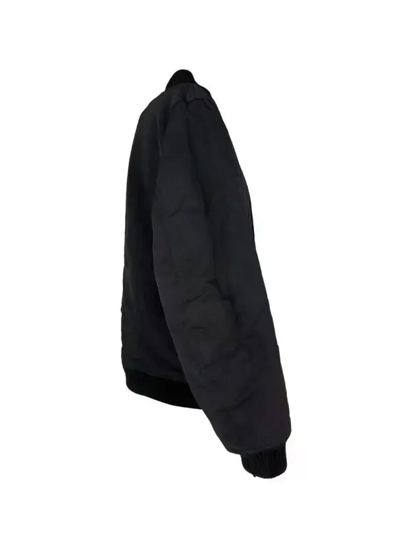 Alexander McQueen 2010-2020s Leather-trim Bomber Jacket