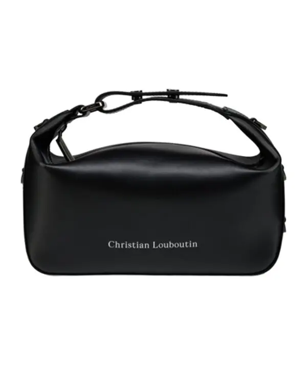 CHRISTIAN LOUBOUTIN Zip-top Clutch - Black