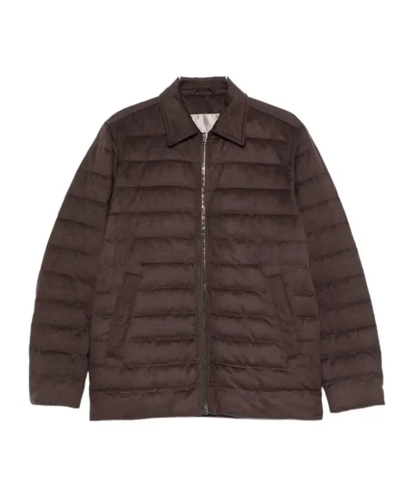 Herno Long-sleeved Padded Jacket - Brown