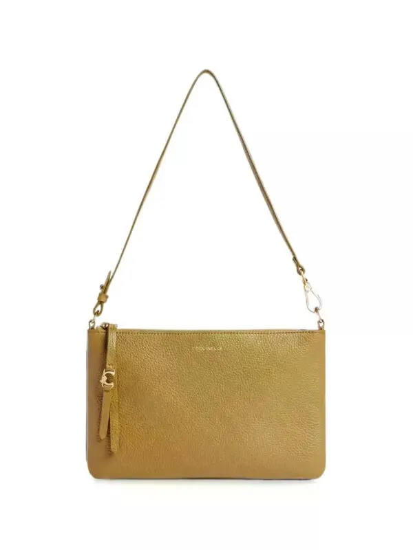 COCCINELLE C-easy Grainy-leather Shoulder Bag - Green