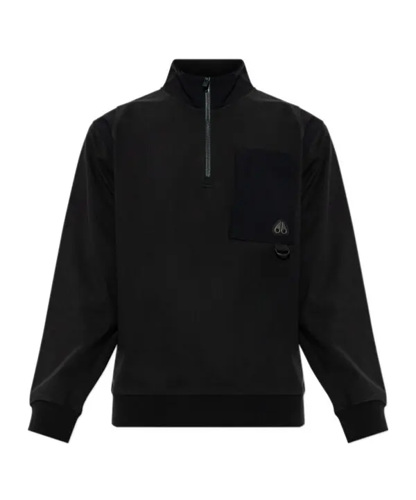 Moose Knuckles High-neck Long-sleeved Sweatshirt