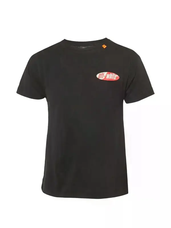 Off-White Logo-print Crew-neck T-shirt