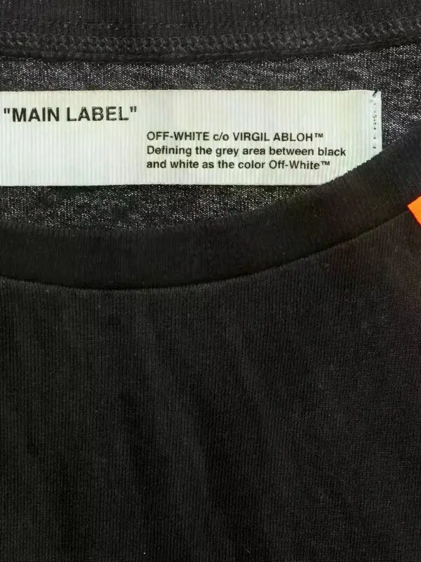 Off-White Logo-print Crew-neck T-shirt