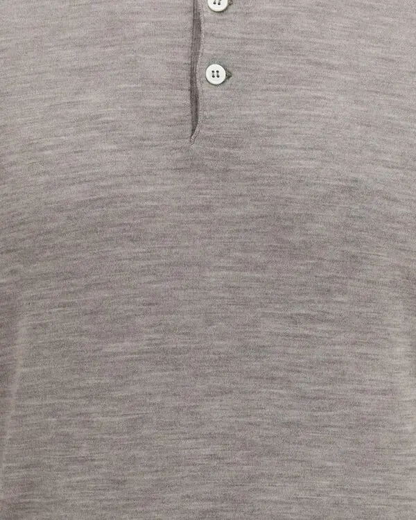 Brunello Cucinelli Collared Long-sleeve Knit Sweater
