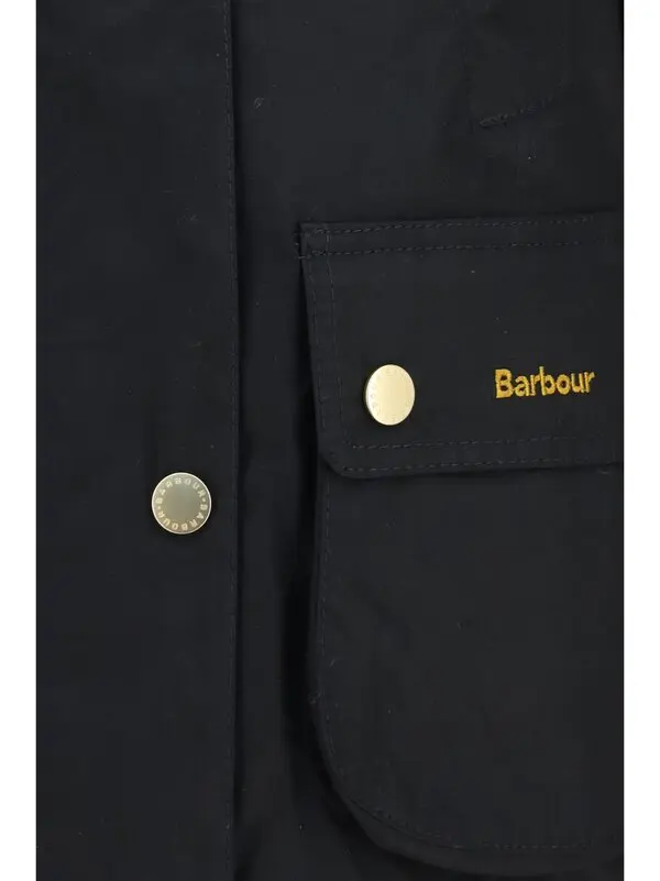 Barbour Beadnell Waxed Jacket - Black
