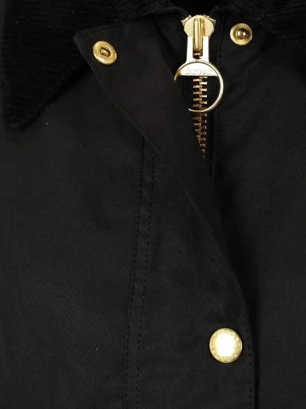 Barbour Beadnell Waxed Jacket - Black