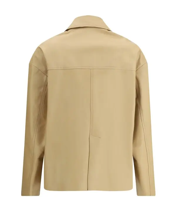 SALVATORE SANTORO Buttoned Leather Jacket