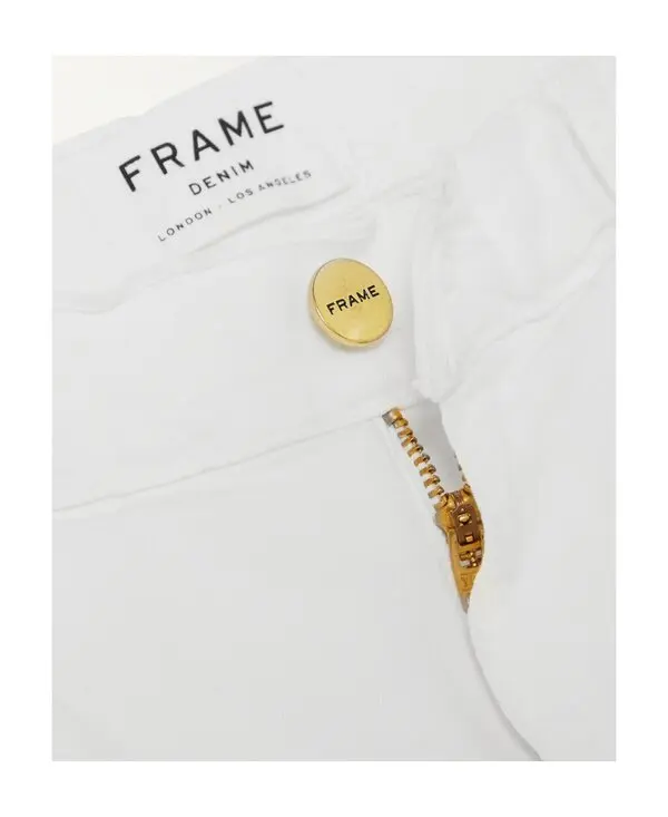 FRAME Edge-trimmed Skinny Jeans