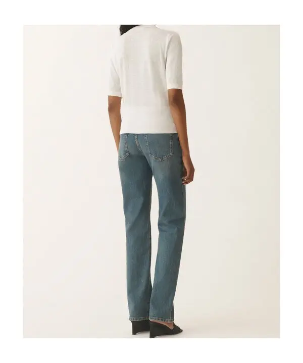 Fabiana Filippi Short Sleeve Crewneck Top