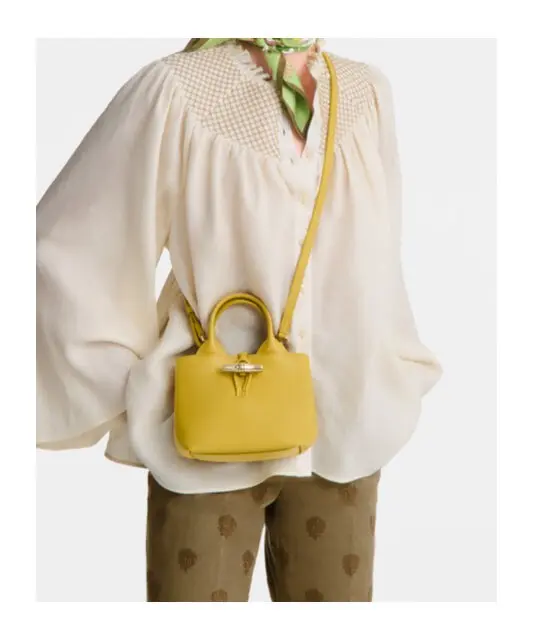Longchamp Extra Small Le Roseau Tote Bag - Ginger Color