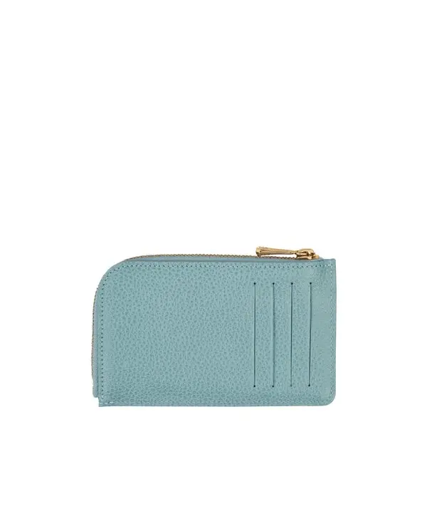 Longchamp Le Foulonné Grained Leather Cardholder