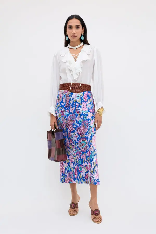 Rixo Ardith Cara Floral Devore Regular