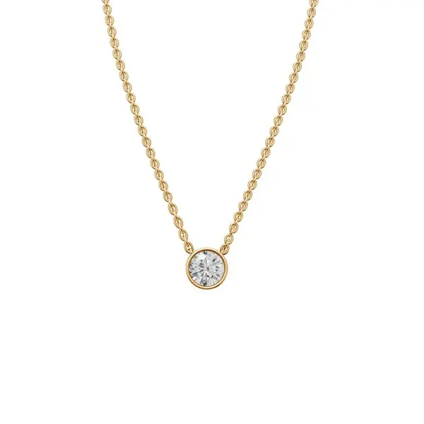 AYA FINE JEWELRY 14kt Gold Solitaire Pendant - Yellow