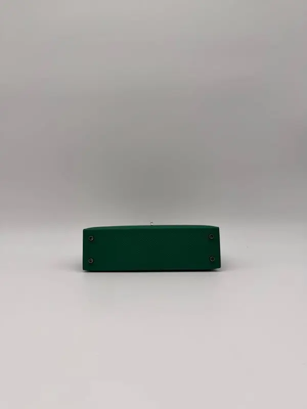 Hermès Mini Kelly 20cm Vert Vertigo Epsom Leather Palladium Hardware