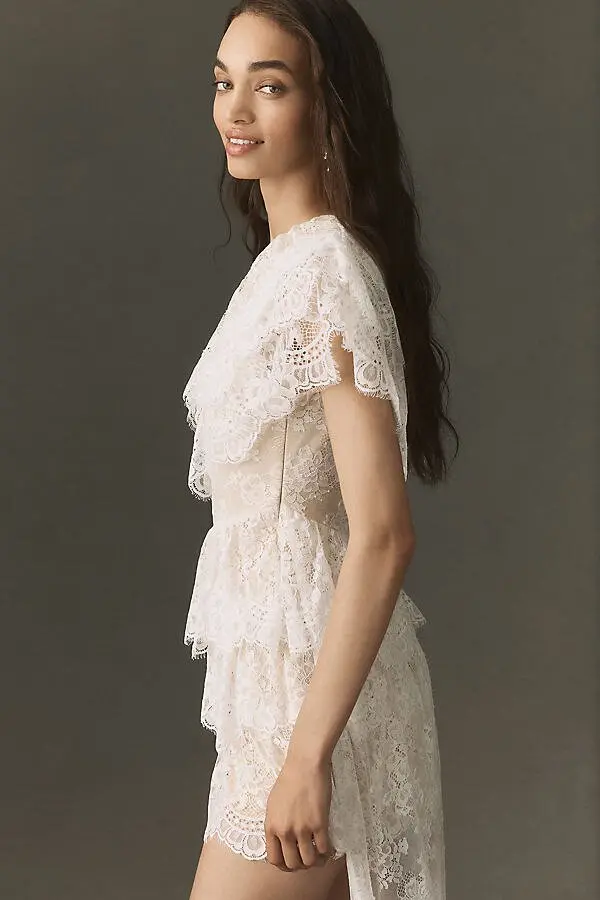 Ila Leni Ruffled Tra Mi Dress