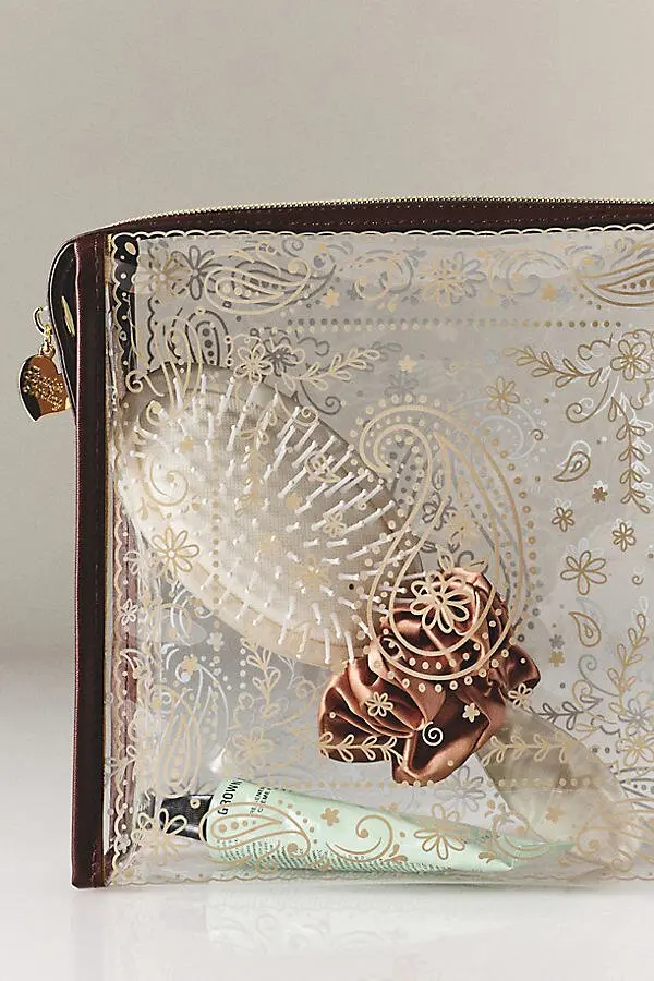 FRASIER STERLING Classic Square Makeup Bag