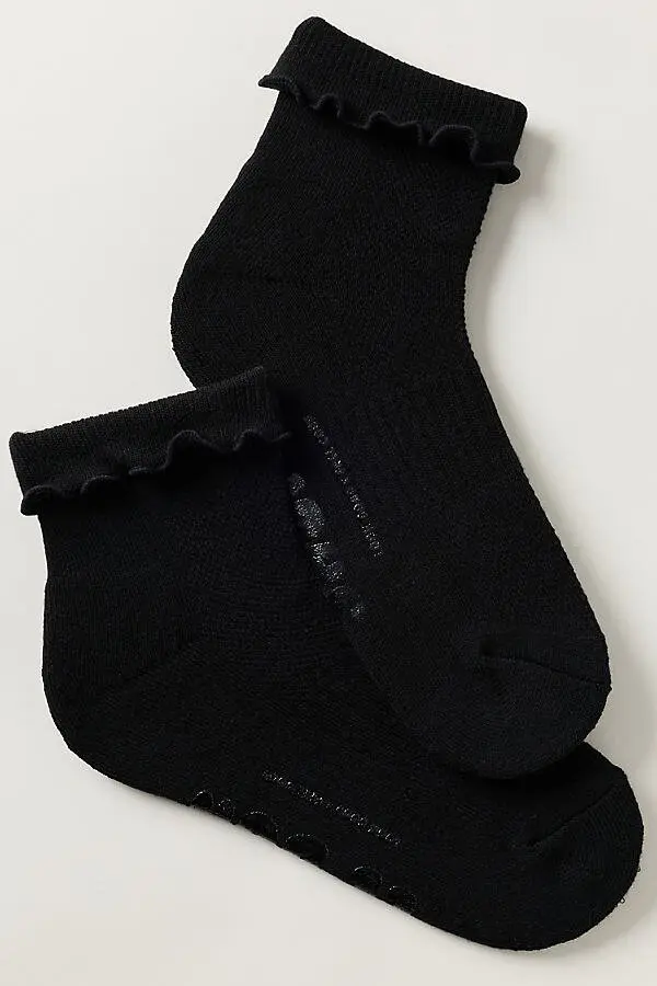LE BONNE SHOPPE Crew Socks - Black