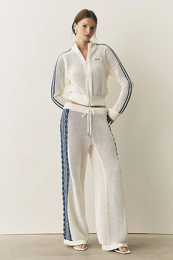 MARE MARE Knit Track Set With Contrast Stripes