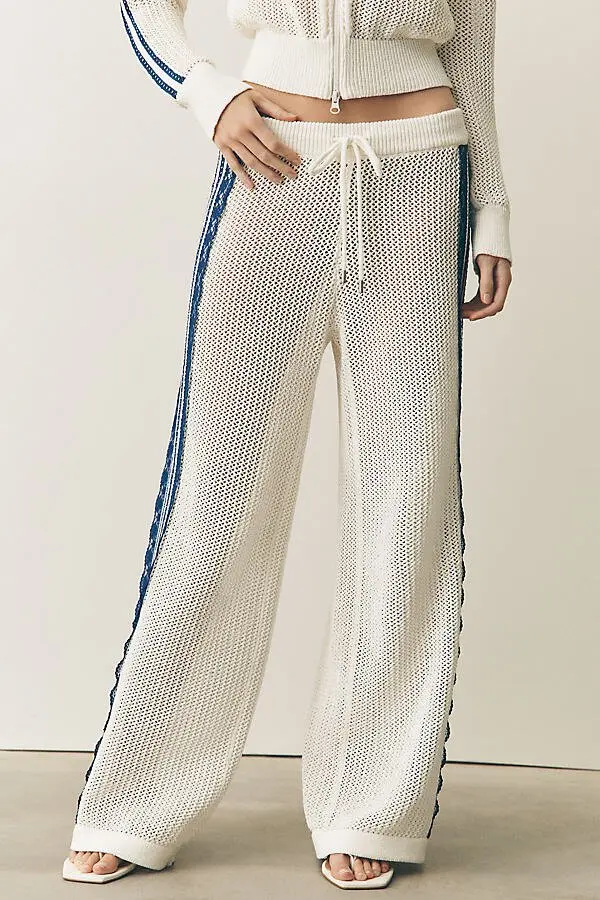 MARE MARE Knit Track Set With Contrast Stripes