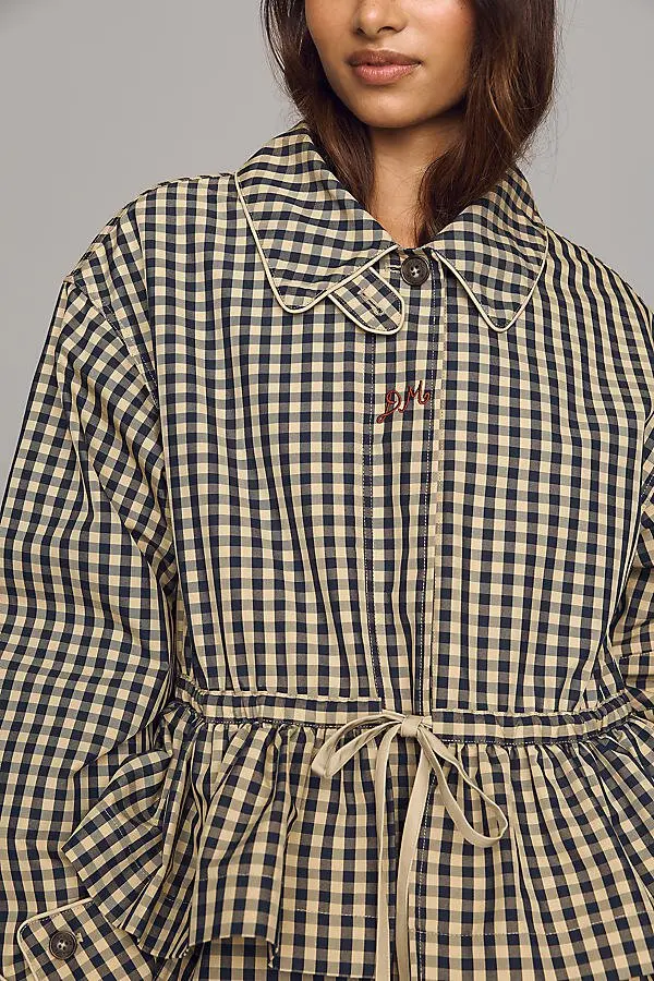 DAMSON MADDER Myrtle Trench Coat Jacket