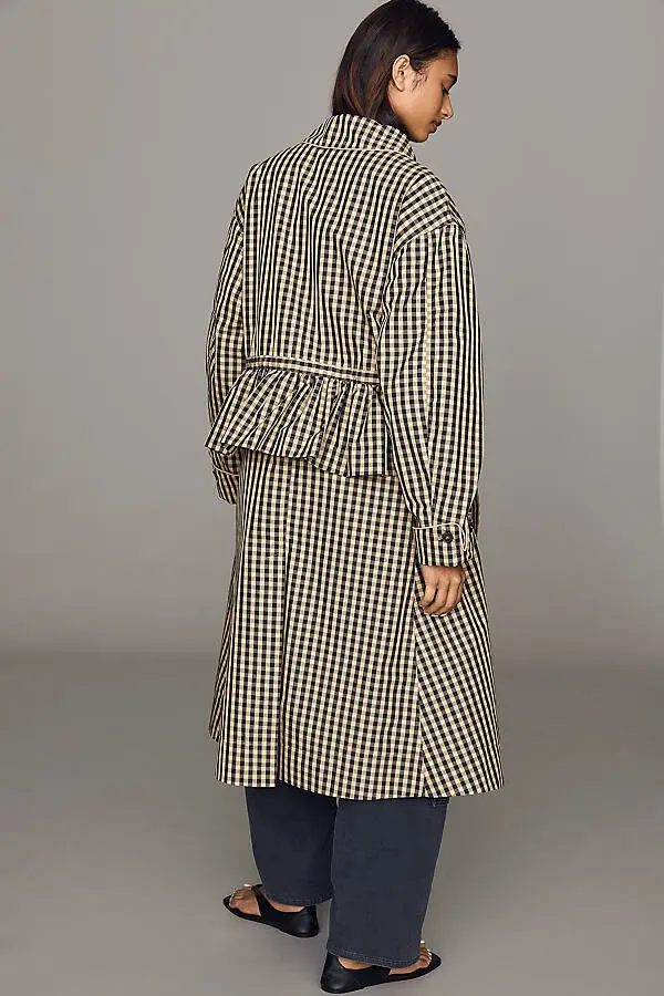 DAMSON MADDER Myrtle Trench Coat Jacket