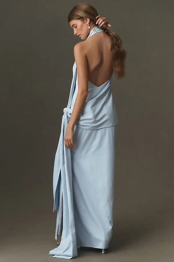TOJHA Julissa Halter Maxi Dress