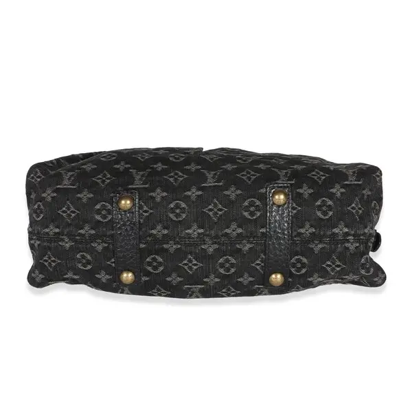 LOUIS VUITTON Monogram Denim Neo Cabby Mm - Black