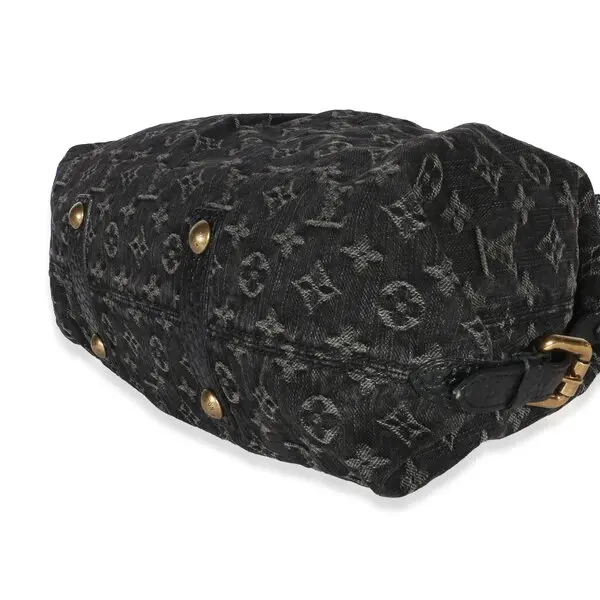 LOUIS VUITTON Monogram Denim Neo Cabby Mm - Black