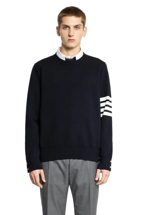 Thom Browne Cotton Crêpe Sweater