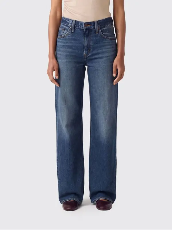 LEVI'S Mid-rise Flared Trousers - Blue