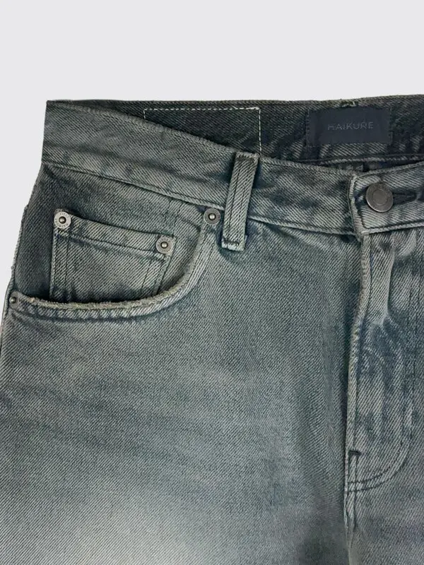 HAIKURE Lisa High-waist Straight Jeans - Black