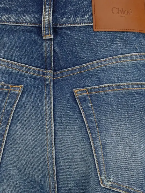 Chloé Wide Leg Jeans