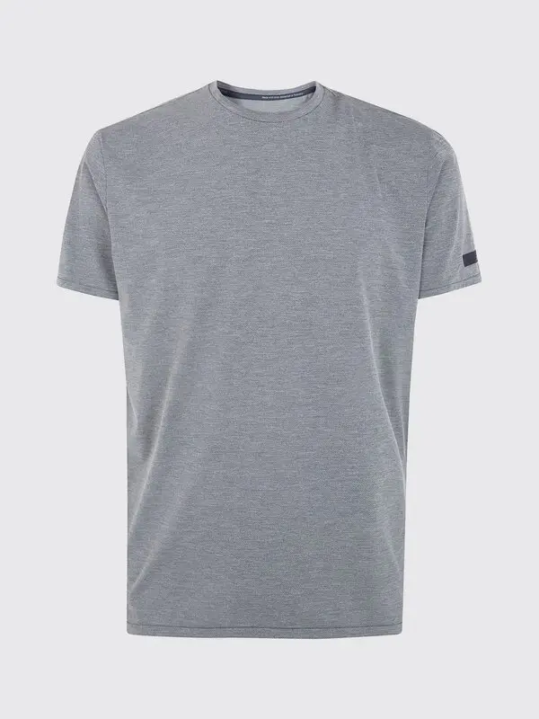RRD Short-sleeved Crewneck T-shirt In Technical Fabric With Contrast Logo