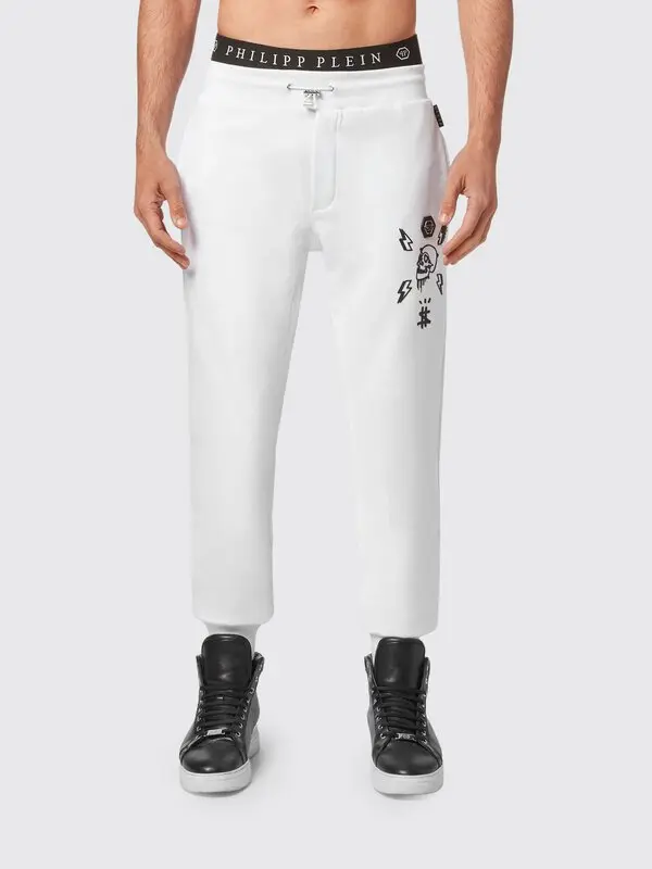 Philipp Plein Pants - White