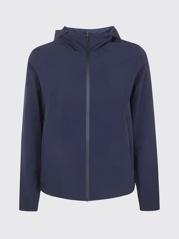 RRD Slim Fit Hooded Windbreaker In Breathable Technical Fabric