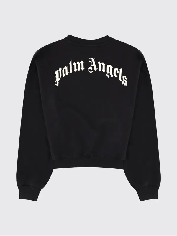 Palm Angels Logo Crewneck Sweatshirt