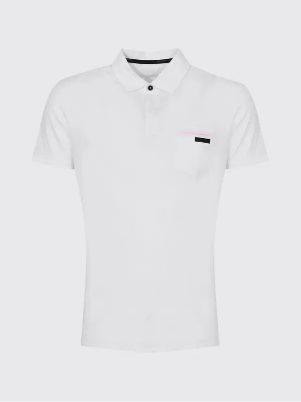 RRD Long-sleeved Stretch-cotton Polo Shirt With Classic Collar - White