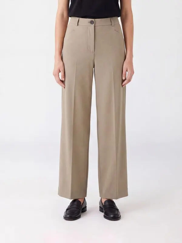 RRD Tailored Wide Leg Trousers - Tobacco