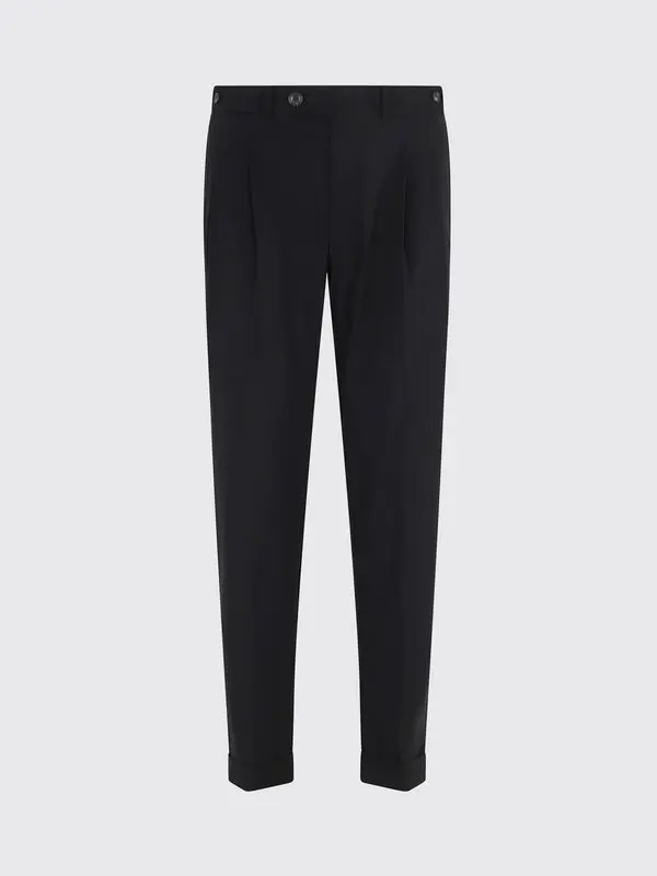 RRD Slim Fit Technical Fabric Chino Trousers - Black