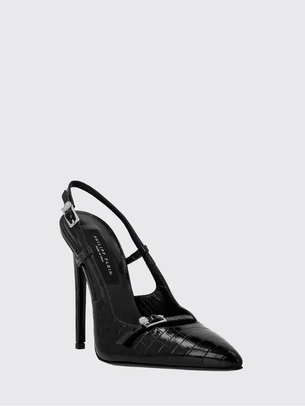 Philipp Plein Slingback Pumps - Black