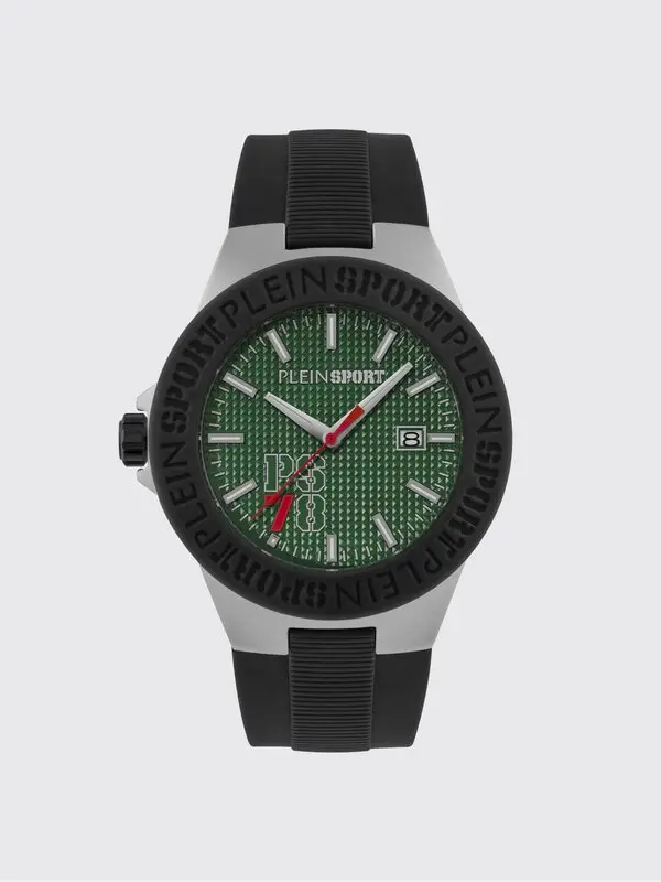PLEIN SPORT Chronograph Watch With Silicone Strap - Black 1