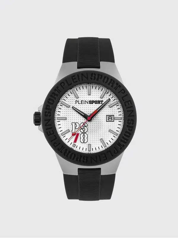 PLEIN SPORT Chronograph Watch With Silicone Strap - White