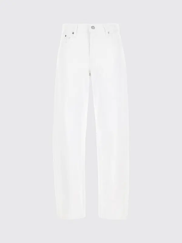 LEVI'S Mid-rise Straight Tapered Jeans In Stretch Denim - White