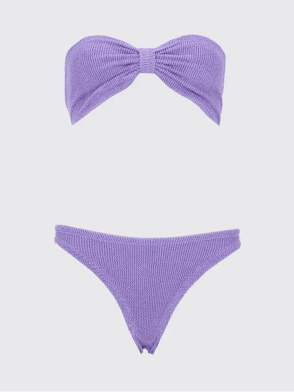 Hunza G Twist Front Bandeau Bikini