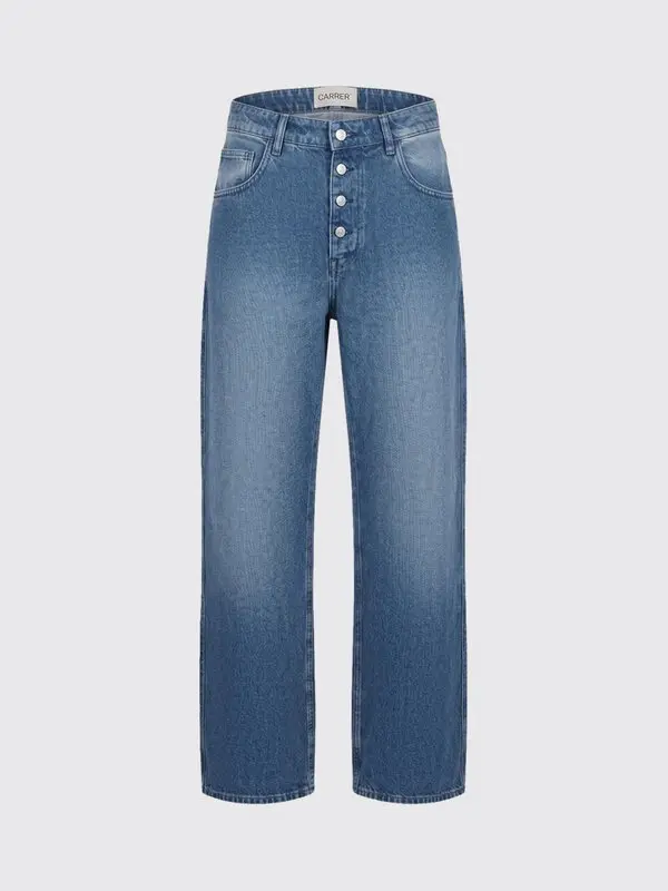 CARRER Cercs 5-pocket Straight-leg Jeans In Cotton