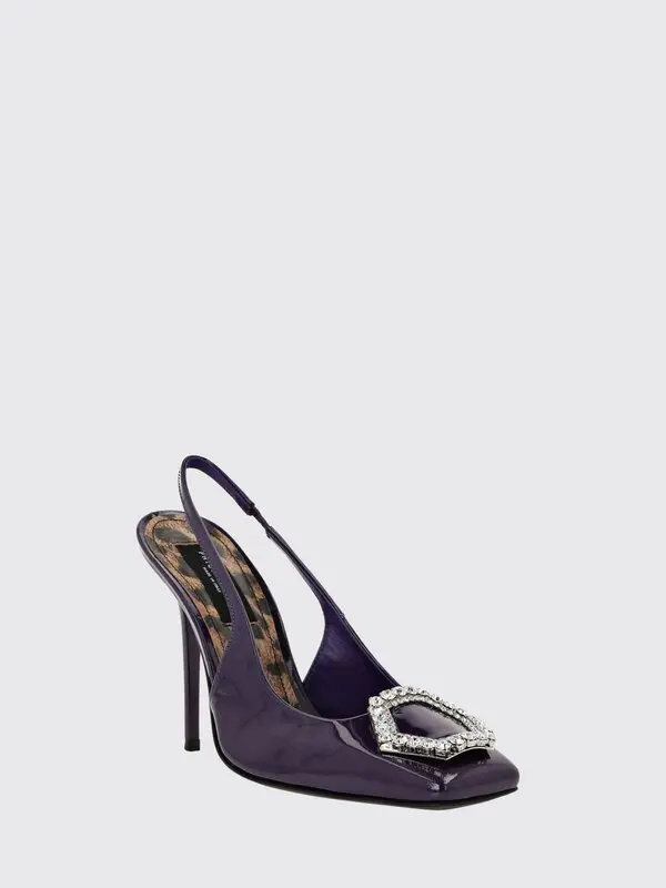 Philipp Plein Embellished Slingback Pumps - Salmon