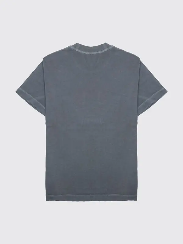 Closed Organic Cotton Crew Neck T-shirt With Dropped Shoulders - Grey