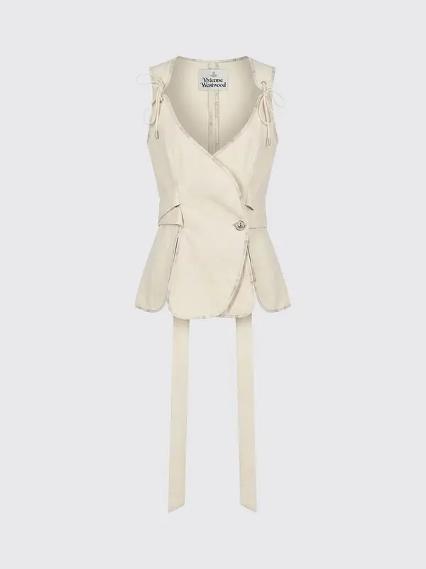 VIVIENNE WESTWOOD Asymmetrical Wrap Shirt